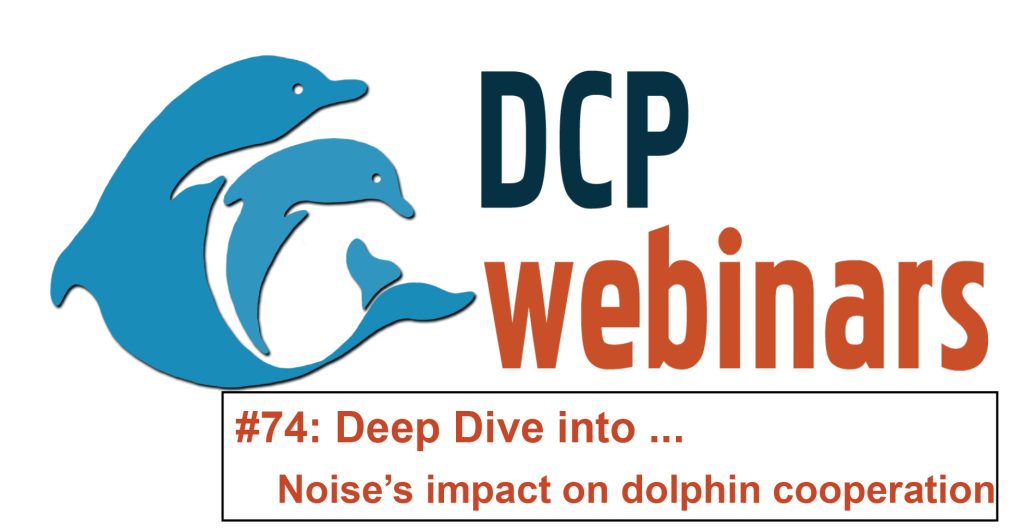 DCP Deep Dive: Human-made noise impacts bottlenose dolphins’ ability to ...