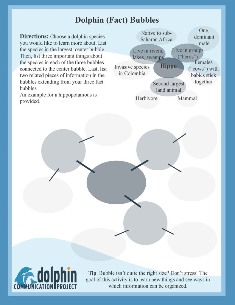 Dolphin (Fact) Bubbles – Dolphin Communication Project